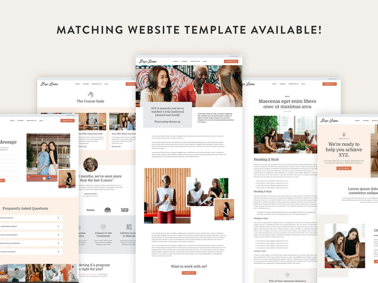 Kajabi Opt-In Page Template - Just Add Your Brand™ Template Shop